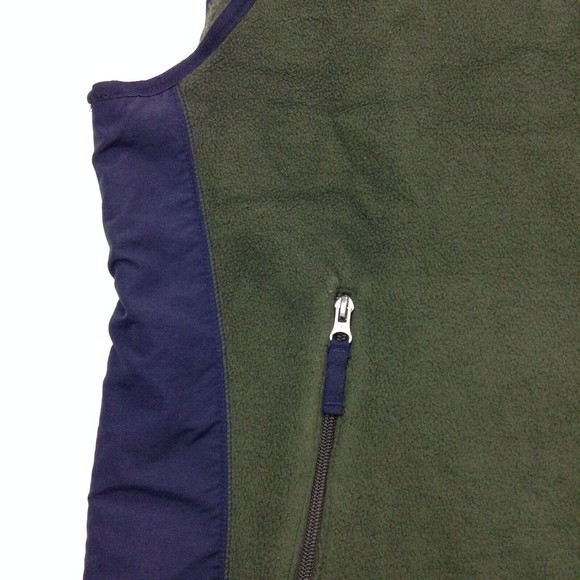 GAP | Jackets & Coats | 9s Gap Tech Fleece Vest Gilet Waistcoat Green ...